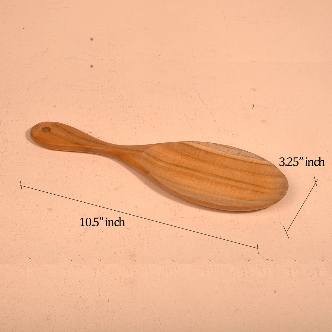 Handcrafted Teakwood Rice Spoon – Craft Melon